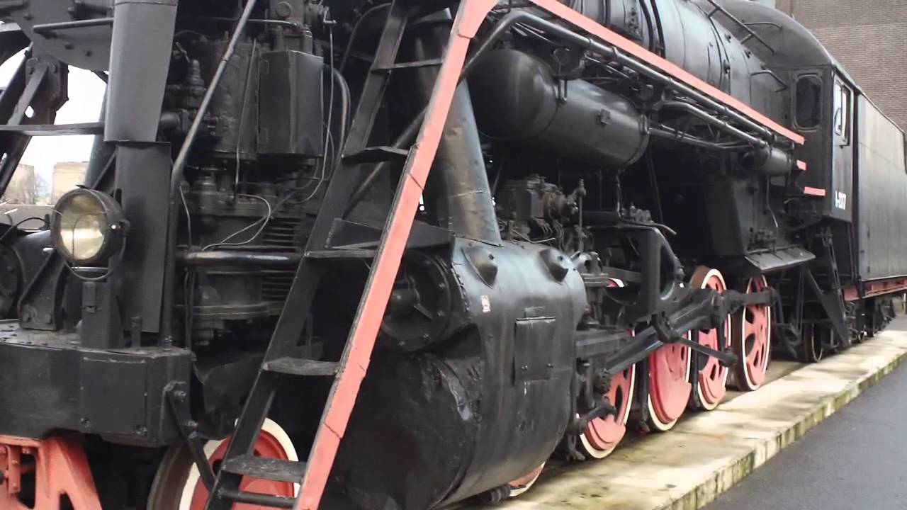 RUSSIAN STEAM LOCOMOTIVE 1953 BUILT BY VOROSHILOVGRAD (RUSSIA) VIDEO HD ...