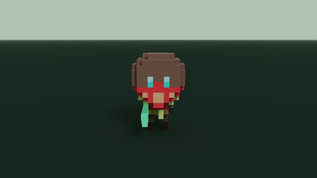 Pyke Chibi Voxel Art | League Of Legends | LoL FanArt - YouTube