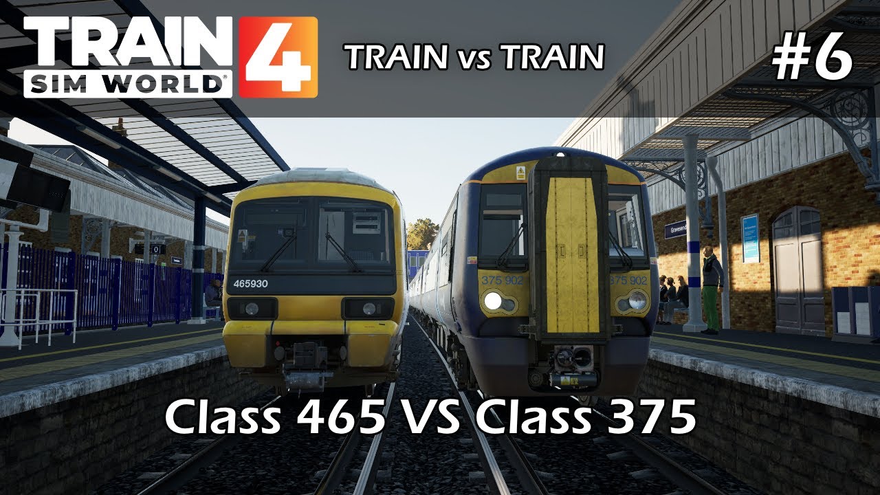 Which Train Is the Fastest? - TSW4: Train vs Train Class 465 & 375 ...