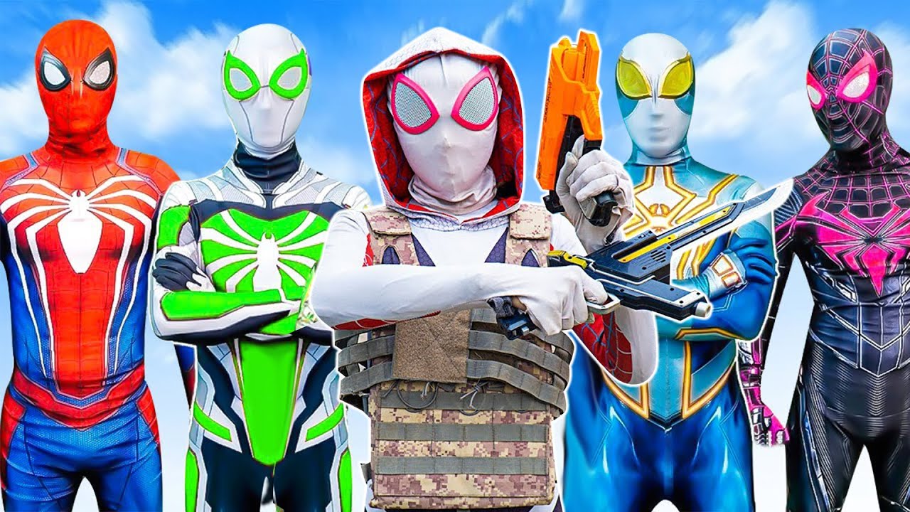 TEAM SPIDER MAN in REAL LIFE #62 | Marvel's Spider-Man 2 - NAPOLEON ...