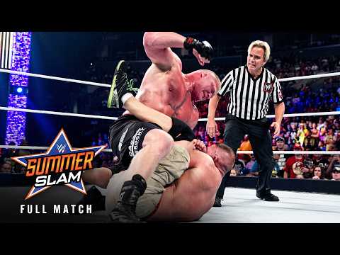 ПОЛНЫЙ МАТЧ: Джон Сина против Брока Леснара | Матч за титул WWE: SummerSlam 2014