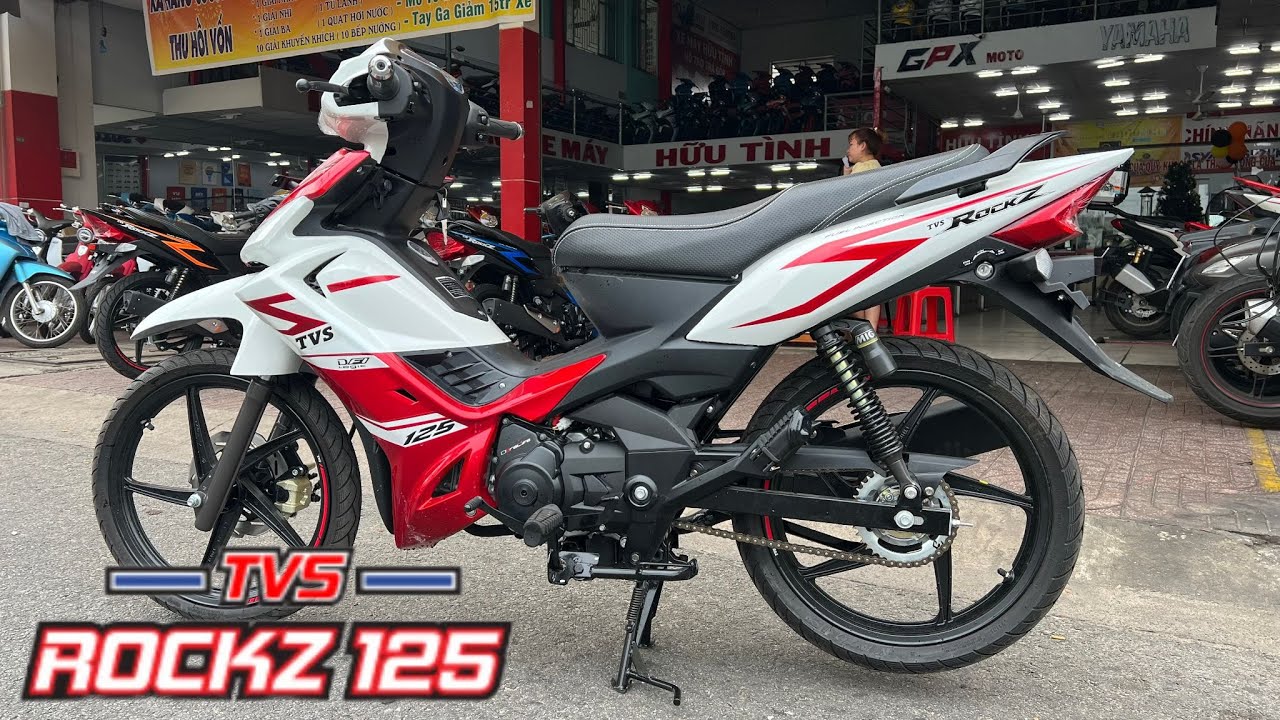 TVS ROCKZ 125 | XE CÔN TAY NHẬP KHẨU ẤN ĐỘ | SIÊU HOT - YouTube