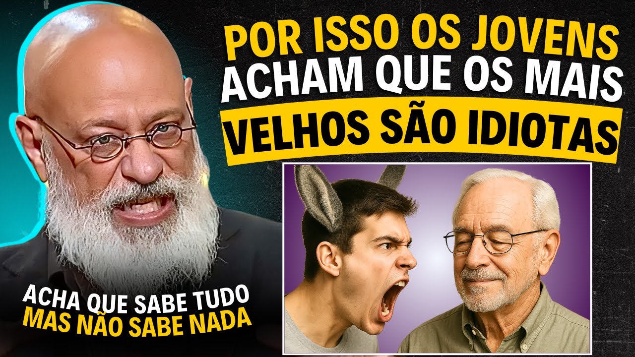 O que ninguém te fala sobre ENVELHECER com SABEDORIA | Luiz Felipe ...
