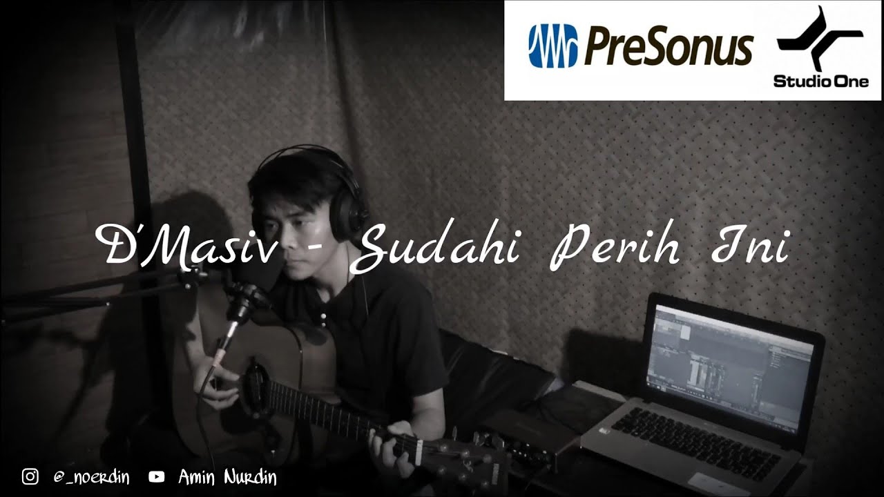 D'Masiv - Sudahi Perih Ini (Video Lirik) | Amin Nurdin (Live Cover ...