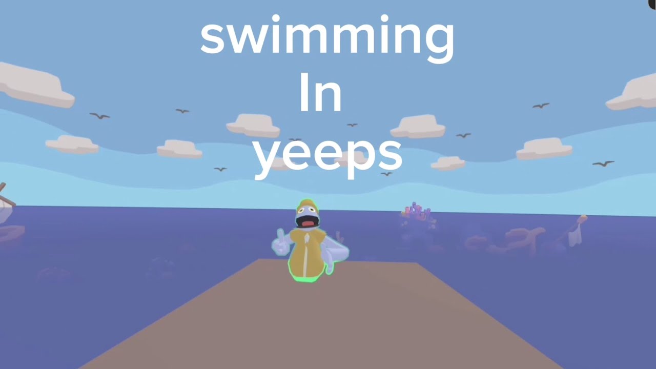 how to be a better swimmer in yeeps - YouTube