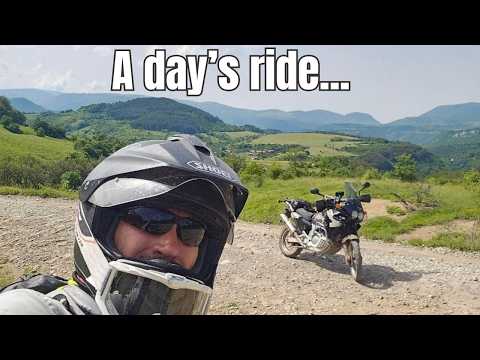 Honda XRV 750 Africa Twin/Riding Trough Beautiful Bulgaria [POV Pure Sound]