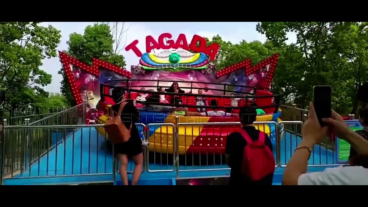 Park Disco Tagada Ride for Sale for Families and Children - YouTube
