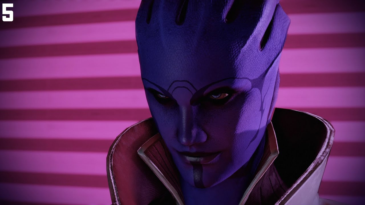 Mass Effect 2 - Part 5 - Aria T'Loak - YouTube