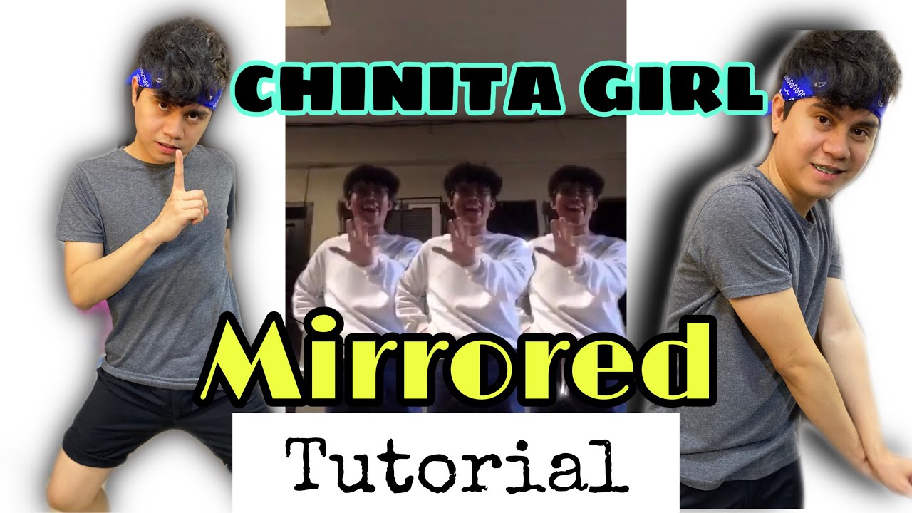 CHINITA GIRL Dance TUTORIAL (step by step) by: Austin Ong - Mirrored ...