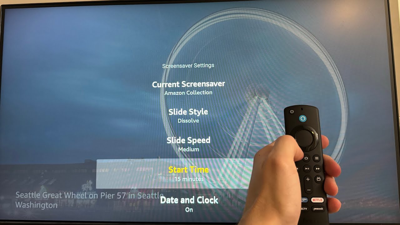 Amazon Fire TV Stick: How to Change Screensaver Start Time Tutorial ...
