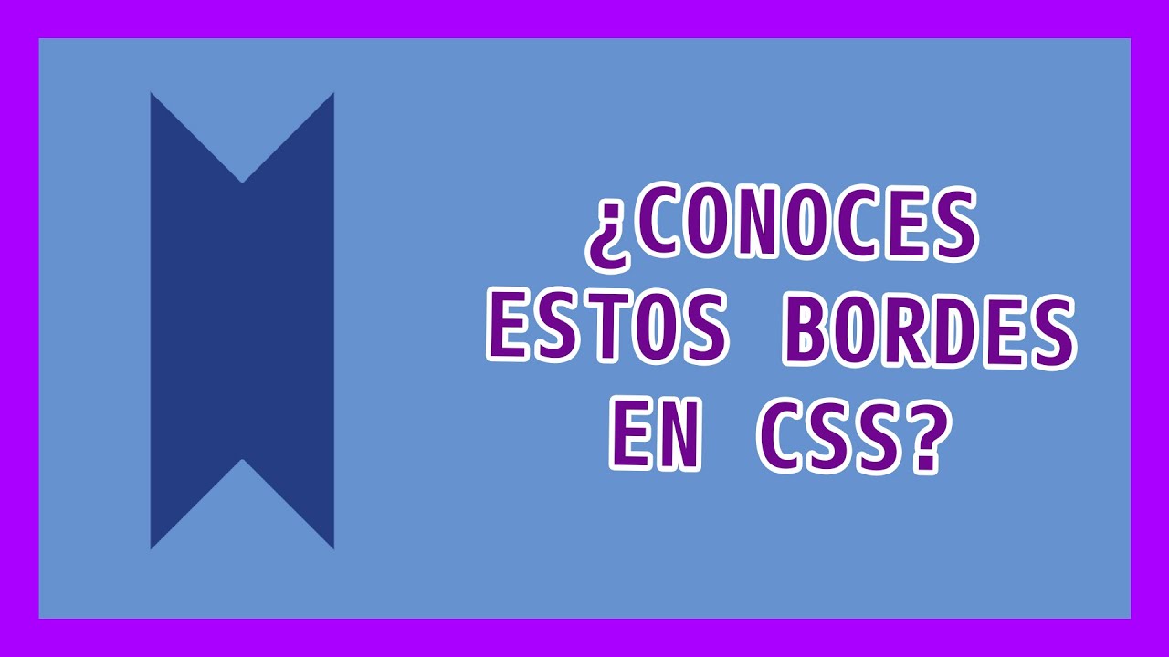 APRENDE un TRUCO con BORDER - Retos CSS con 1 SOLO DIV - Reto #5 - YouTube