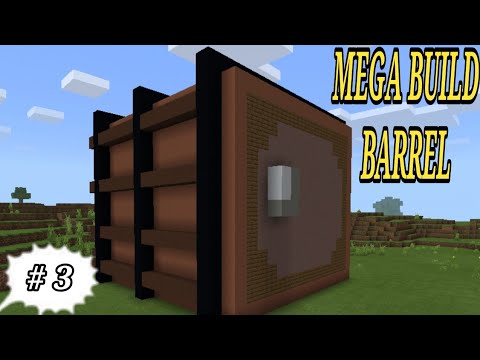 MEMBUAT BARREL - MINECRAFT MEGA BUILD #3 - YouTube