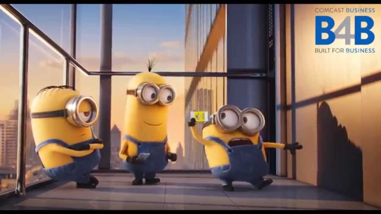 Message from the Minions: Comcast in Your Building - YouTube
