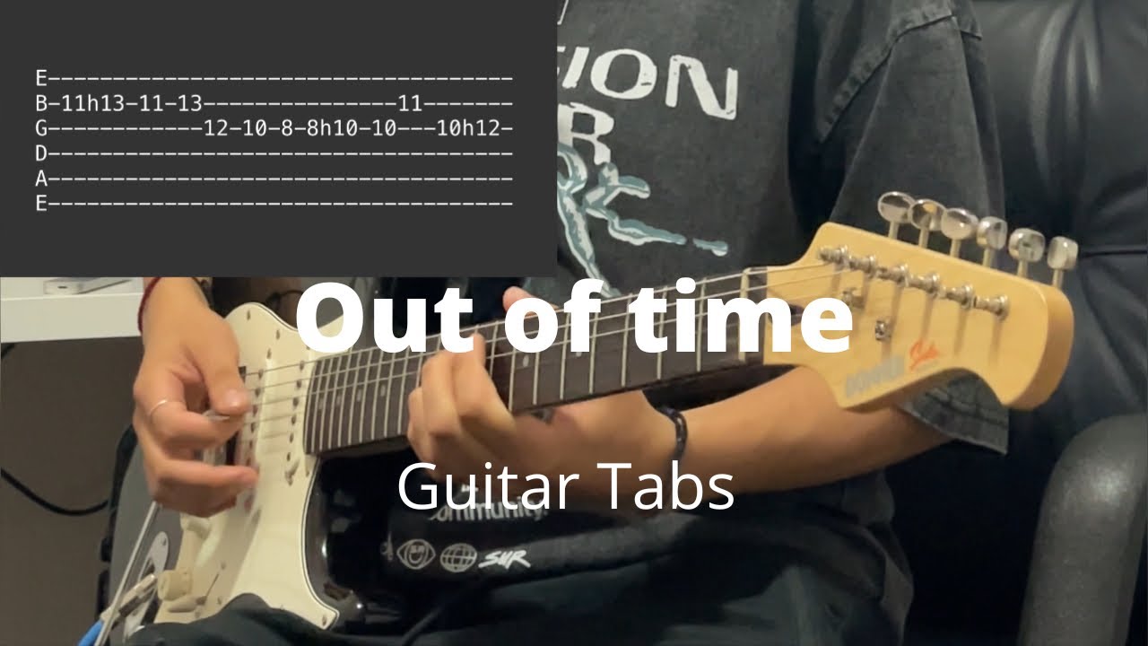 Out of time by The Weeknd | Guitar Tabs - YouTube