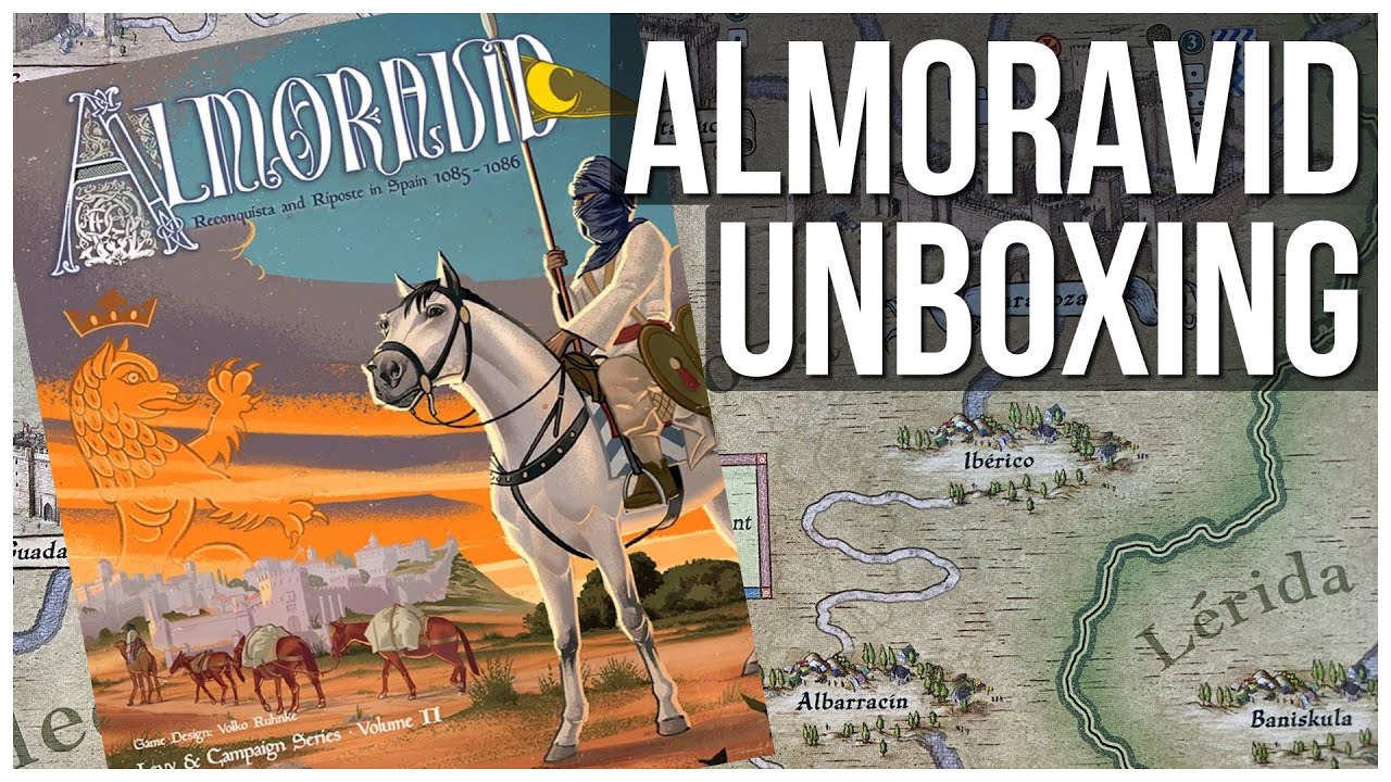 Almoravid Unboxing | GMT Games | Wargame Historical Board Game | Volko ...