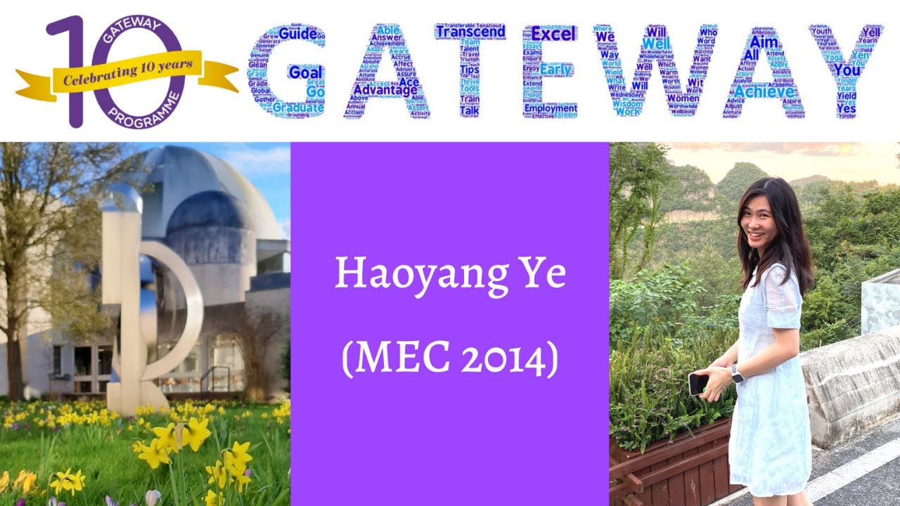 Gateway Women Alumnae Interviews - Haoyang Ye - YouTube