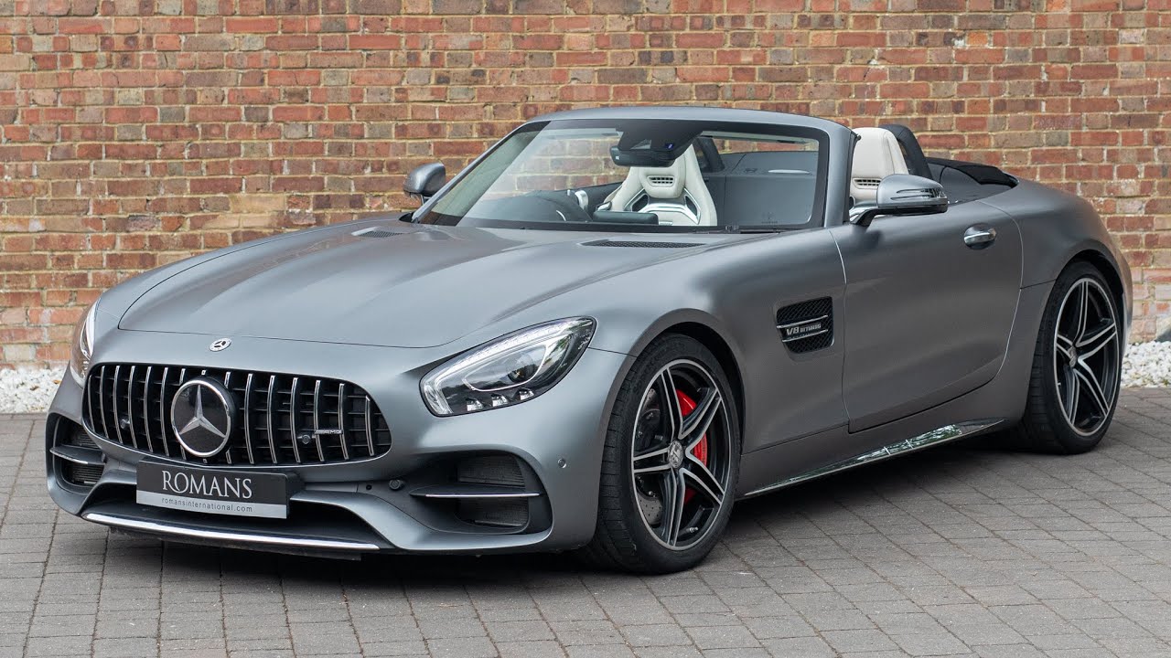 2017 Mercedes AMG GT C Roadster - Designo Selenite Grey Magno ...