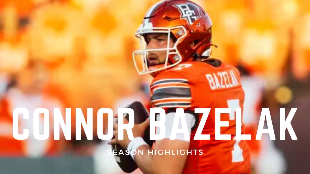 Connor Bazelak || MAC Leading Passer || 2024 Season Highlights - YouTube