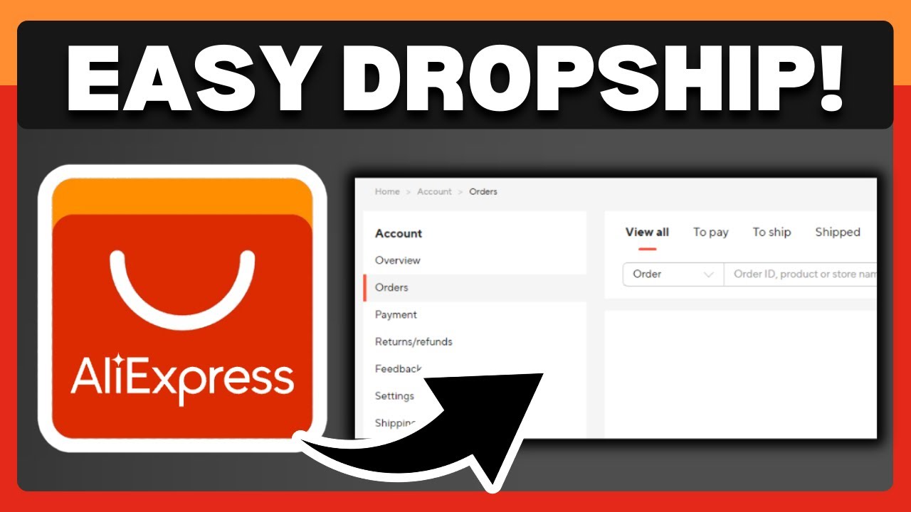 How To Dropship On AliExpress - Full Guide - YouTube