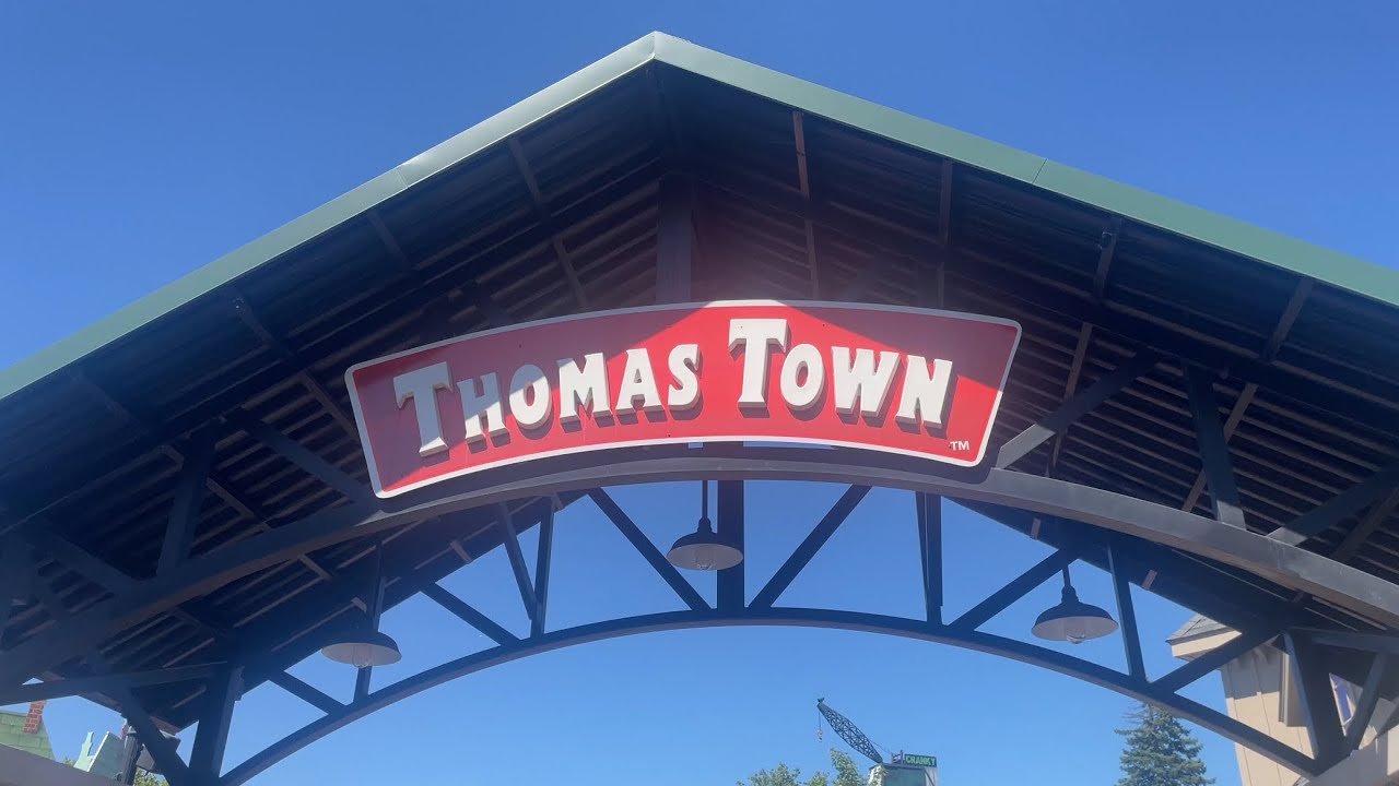 Thomas Town Walkthrough & Journey with Thomas POV | Kennywood Park ...