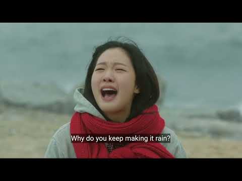 Eun Tak summons Kim Shin for the first time (Goblin: The Lonely and The Great God Episode 1)