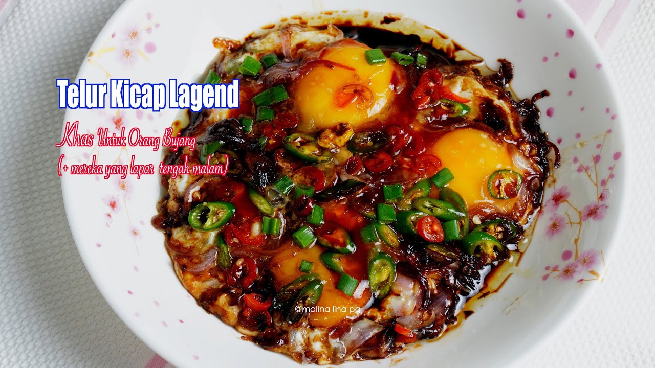 telur masak kicap simple dan sedap | gerenti menjadi | resepi orang ...