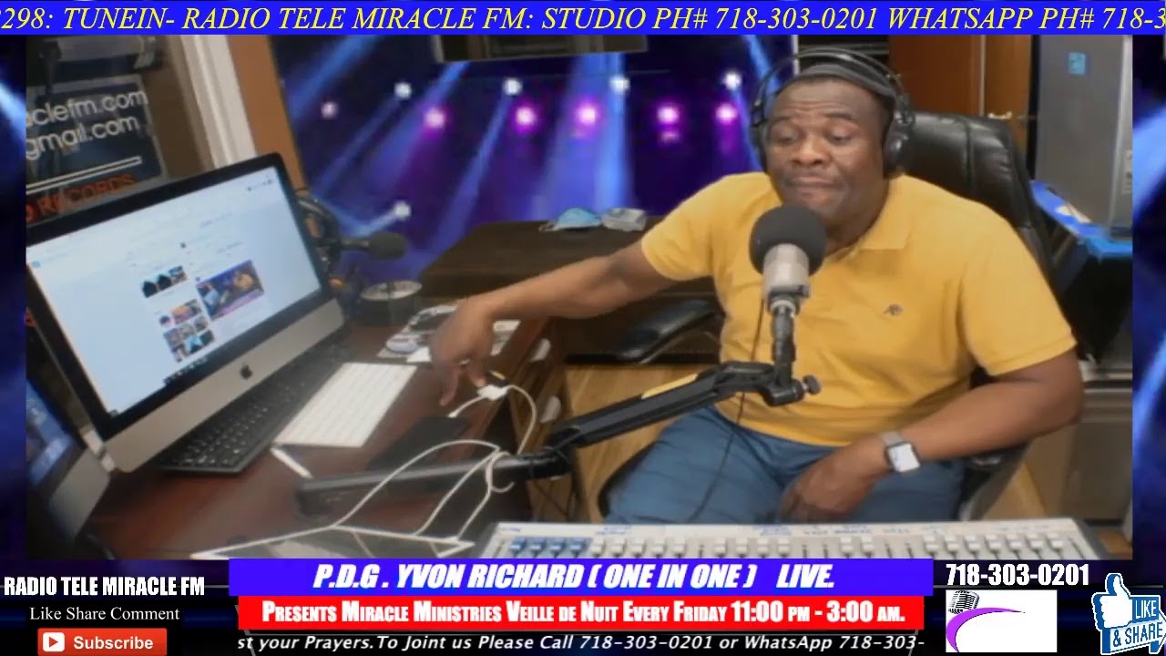 RADIO TELE MIRACLE FM LIVE STREAMING - YouTube
