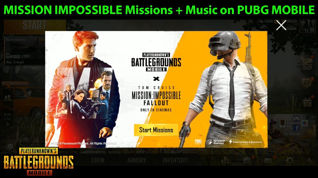 Mission Impossible Event ANNOUNCED + Cool NEW Music!! | PUBG Mobile ...