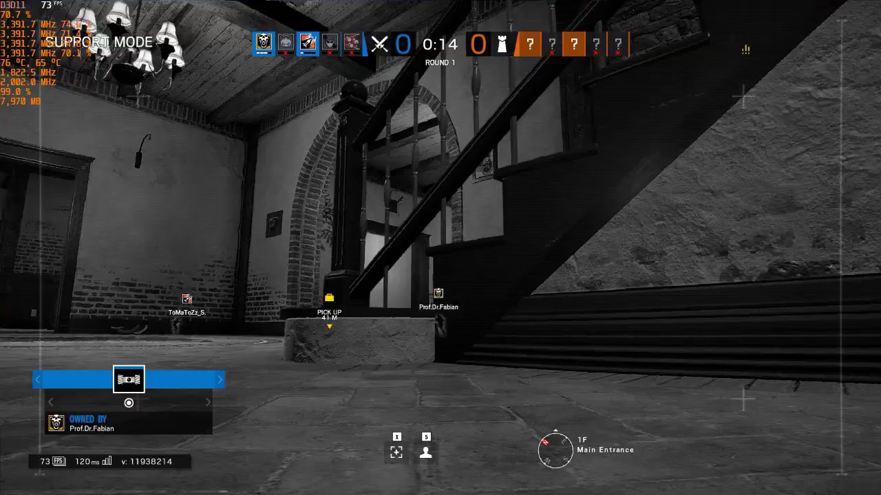 Lenovo Legion y520 - Rainbow Six Siege gameplay - YouTube