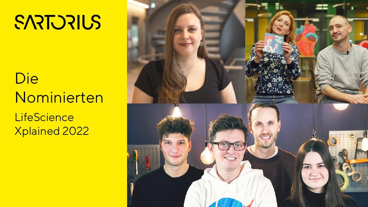 Sartorius LifeScienceXplained 2022 | Die Nominierten - YouTube