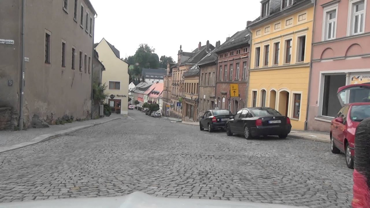 Stadt Oederan Landkreis Mittelsachsen 11.8.2013 - YouTube