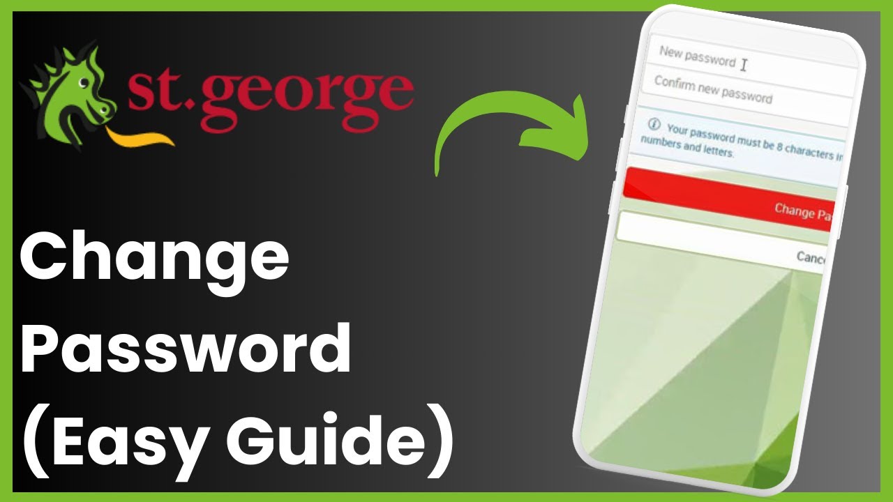 How to Change Password of St George Bank - YouTube