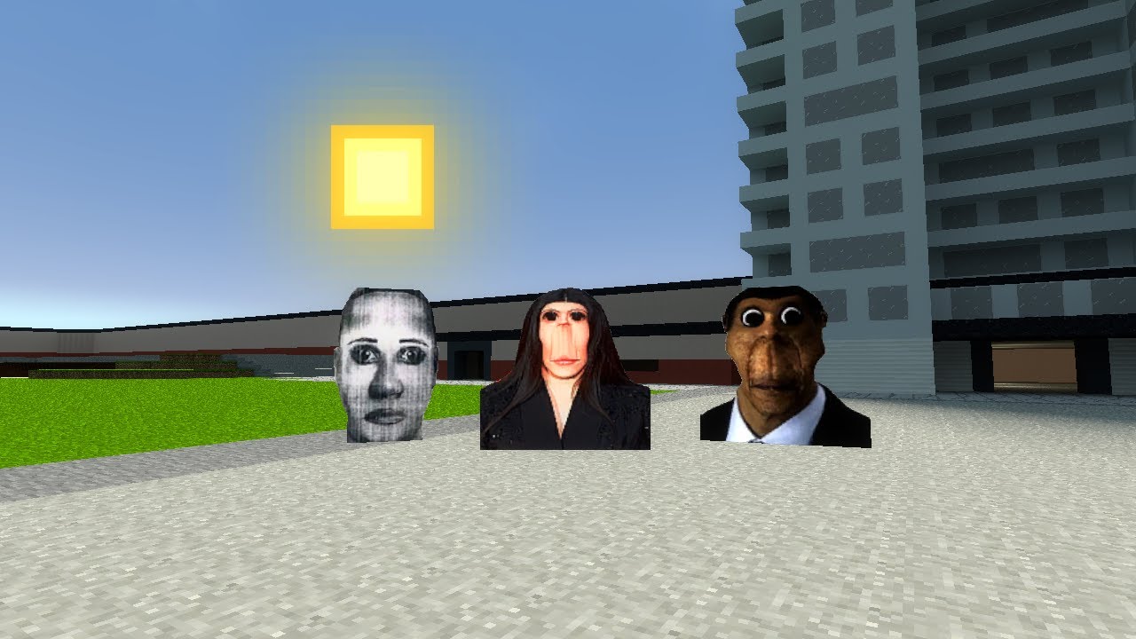 Rosalia Bizcochito , Selene & Obunga Nextbot Minecraft Design Map Chase ...