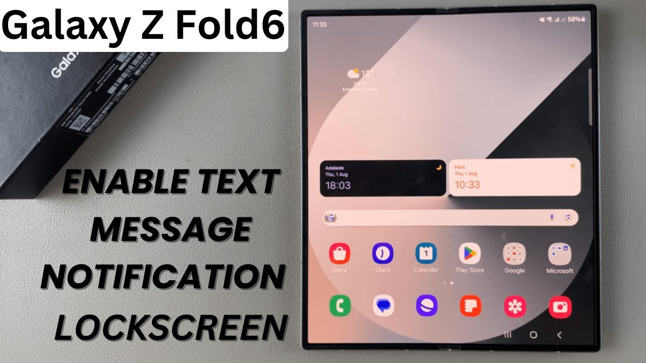 How To Enable Text Message Notifications On Lock Screen Of Samsung ...