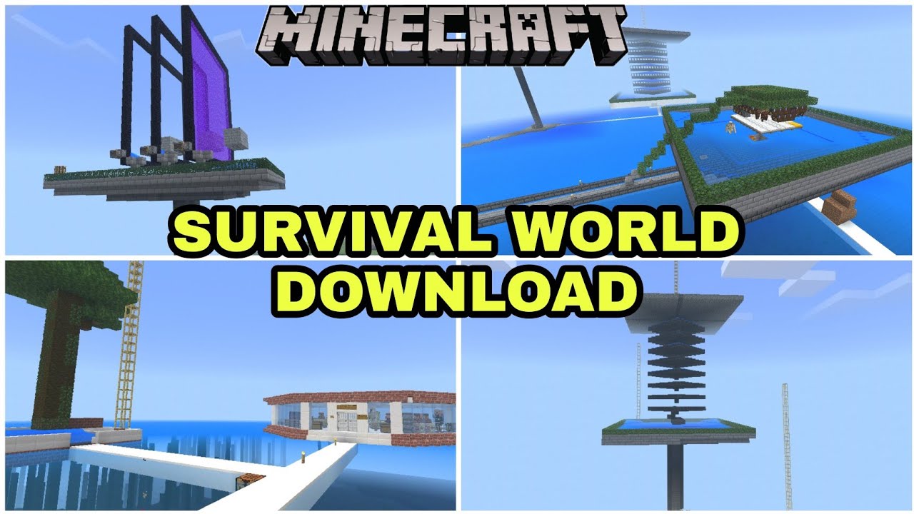 #7 Best Survival World Tour and download link || 1.18 Minecraft ...