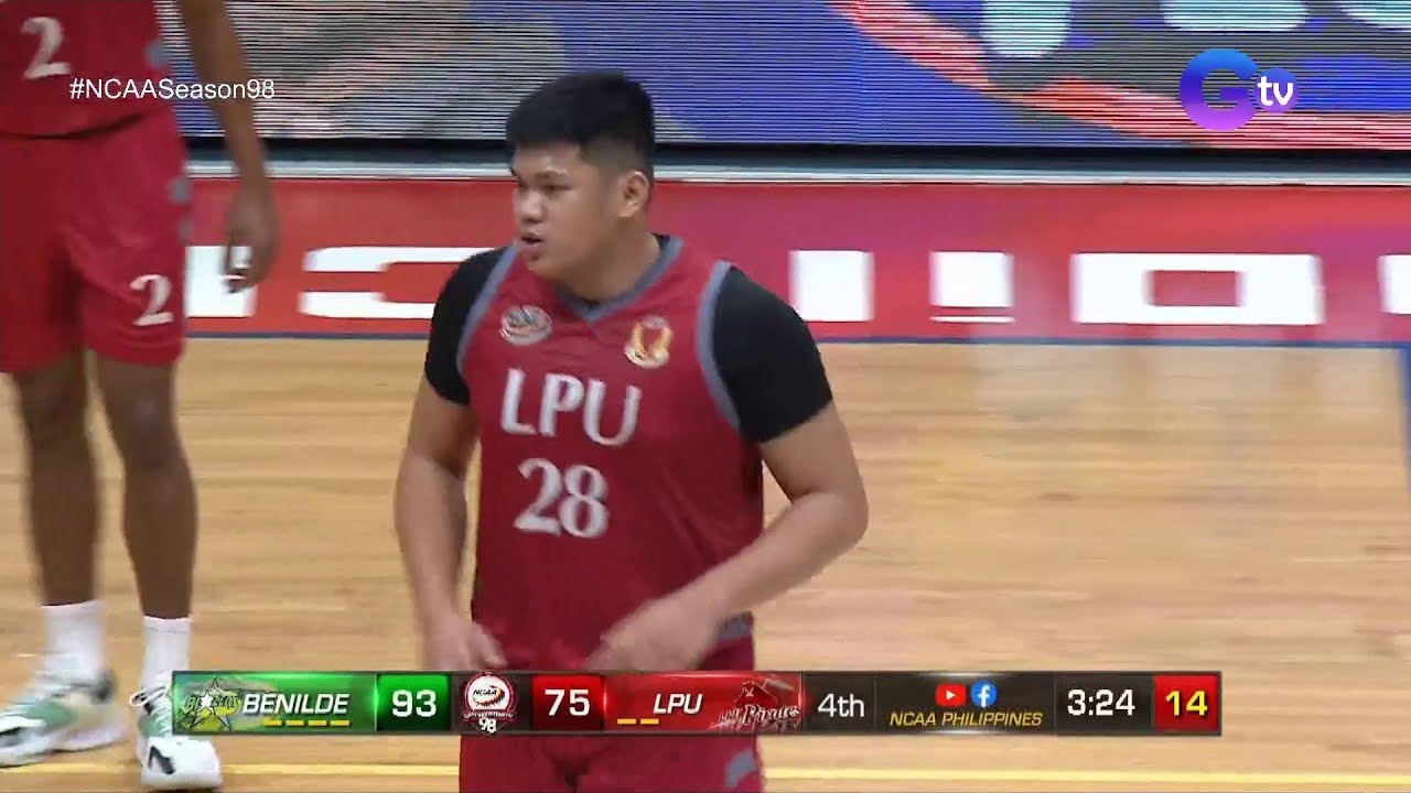 Umali still not giving up for the Pirates! #NCAASeason98 - YouTube