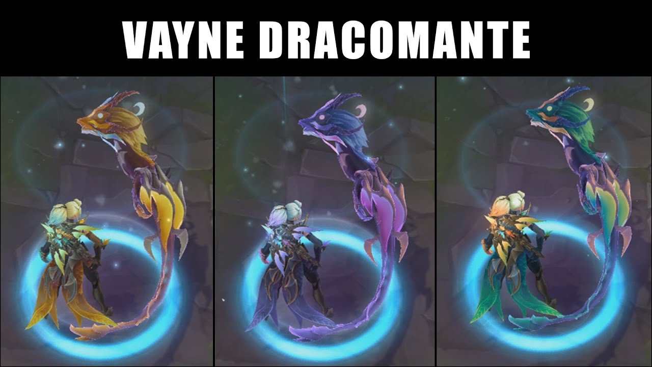 Vayne Dracomante Cromas - YouTube