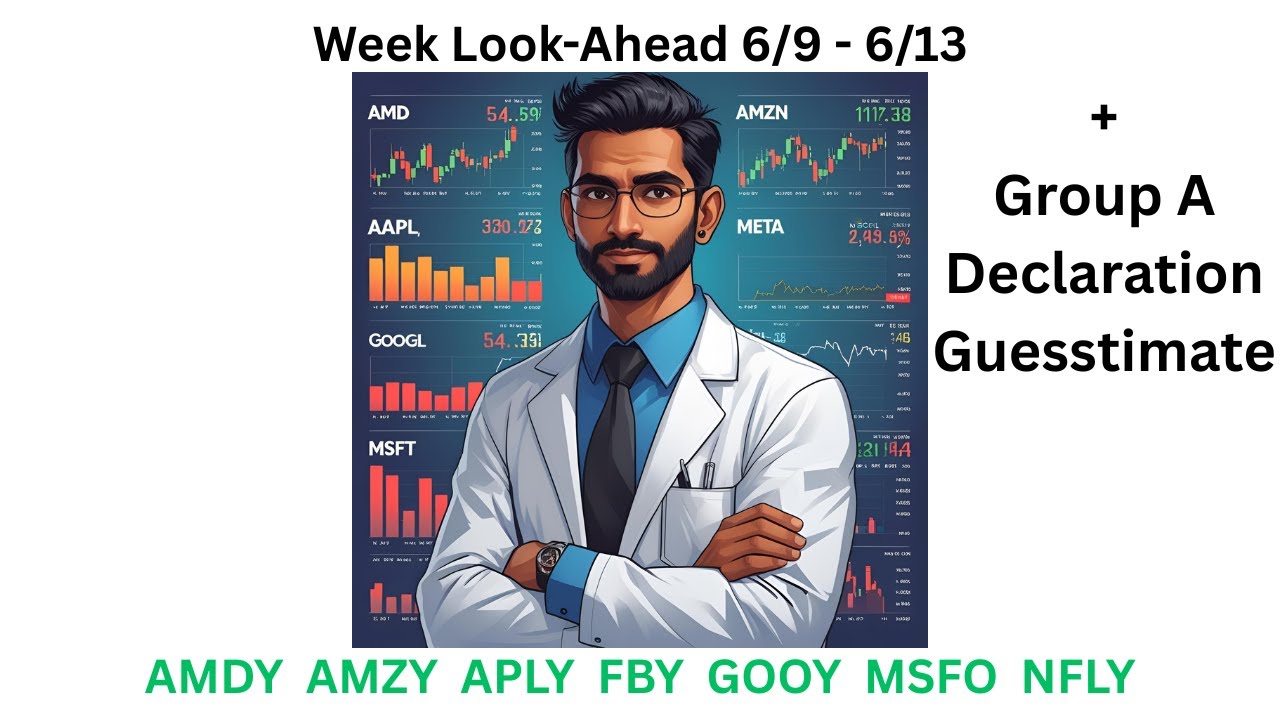 YieldMax ETFs AMDY, AMZY, APLY, FBY, GOOY, MSFO & NFLY Week Look Ahead ...