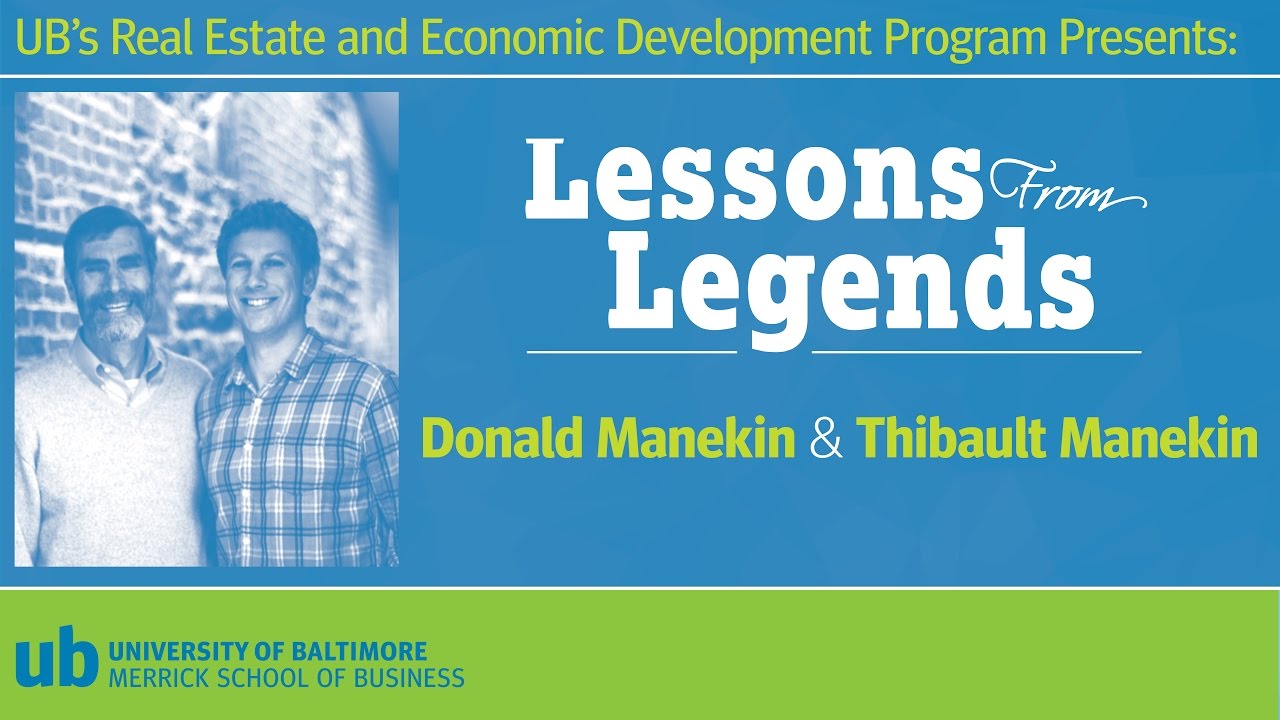 Lessons From Legends In Real Estate: Donald and Thibault Manekin - YouTube