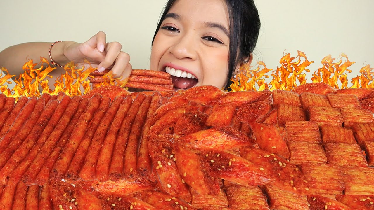MUKBANG LATIAO PREMIUM PEDES BANGET - YouTube