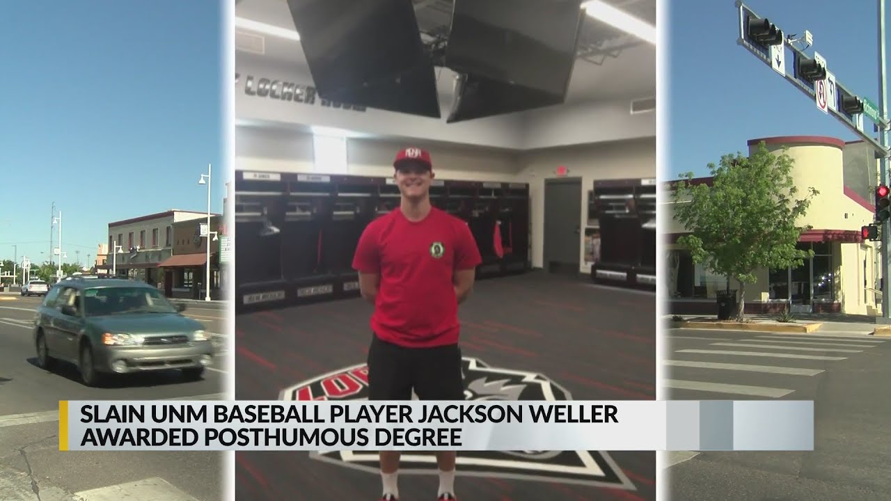 Family of Jackson Weller to receive his diploma at graduation - YouTube