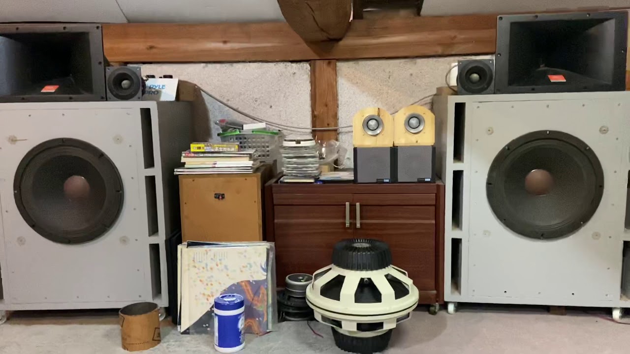 ALTEC 3156 JBL2446H Fostex T950 Fourplay - YouTube