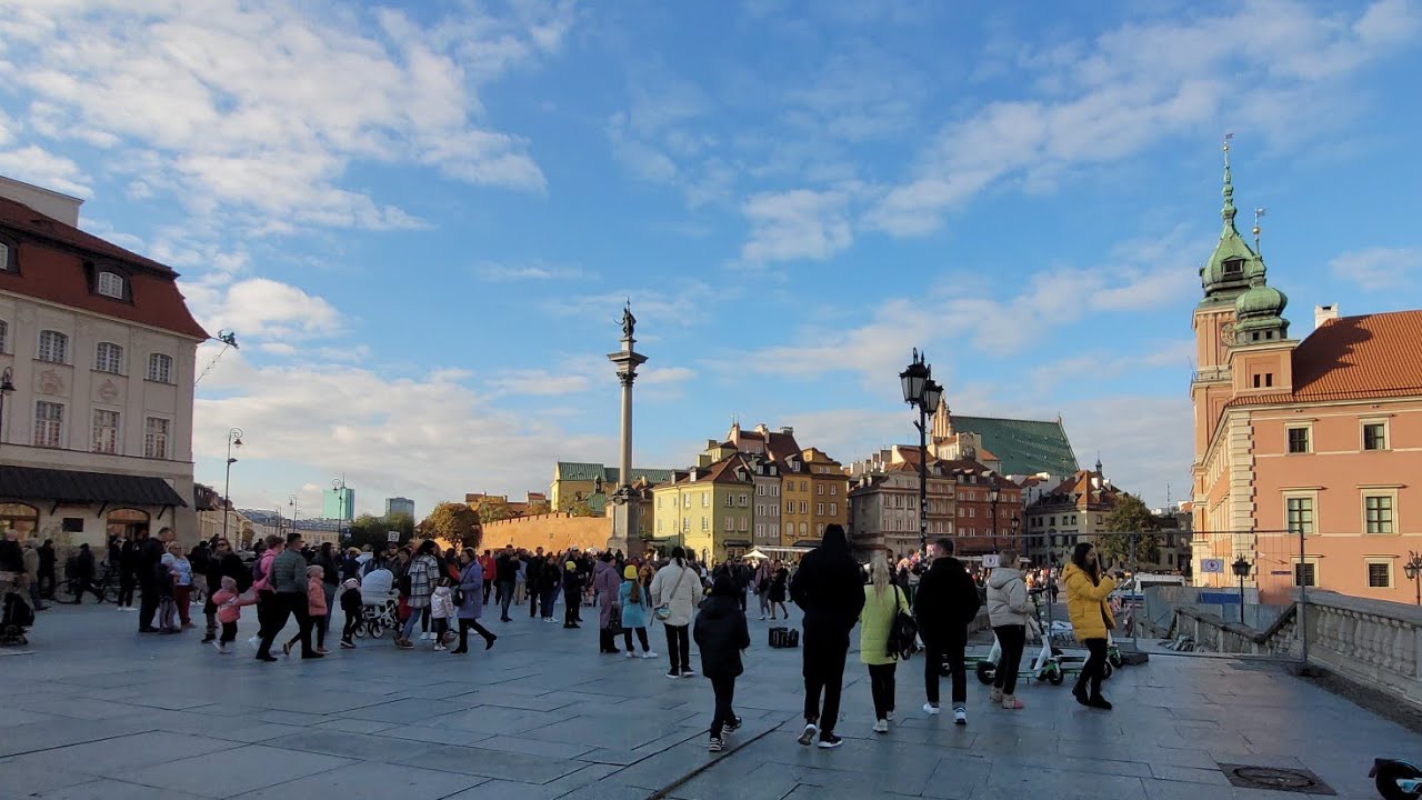 Plac Zamkowy i Kolumna Zygmunta - Warszawa Starówka / Zamek Królewski ...