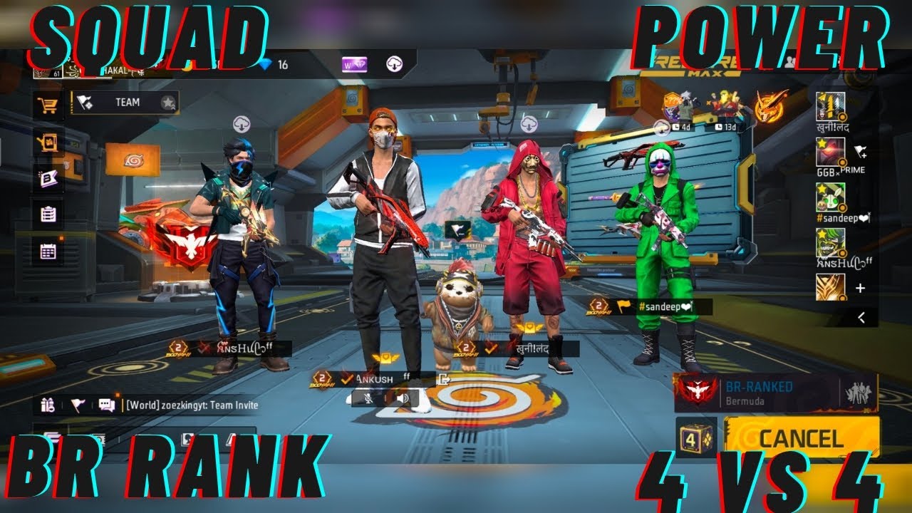 "BR RANKED " SQUAD GAME PLAY || - YouTube