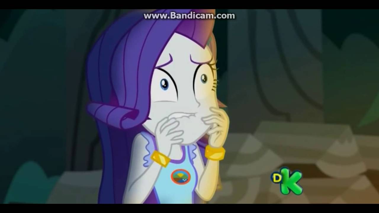 MLP Equestria Girls Legend of Everfree:Rarity Scary Story - YouTube