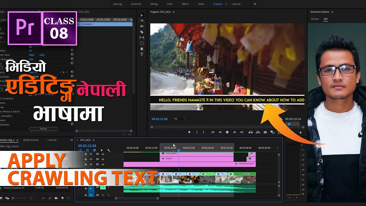 HOW TO ADD CRAWLING TEXT ADOBE PREMIERE PRO CC LEGACY TITLE how-to-add-crawling-text-adobe-premiere-pro-cc-legacy-title