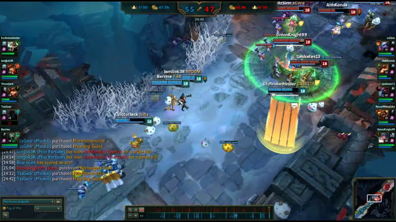MF quick PENTA KILL vs kids with no brain cells - League of Legends ...