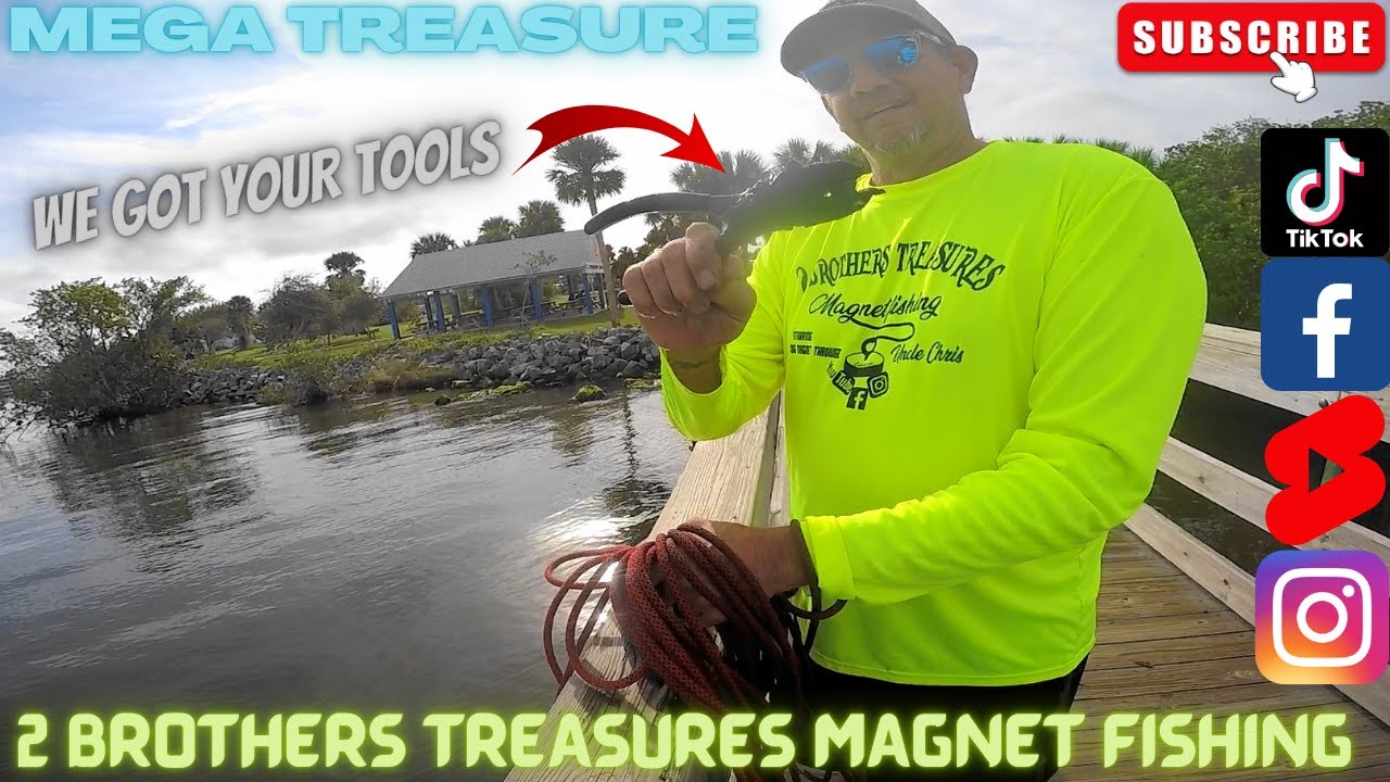 MAGENT FISHING 2 SPOTS FOUND MEGA TREASURE - YouTube
