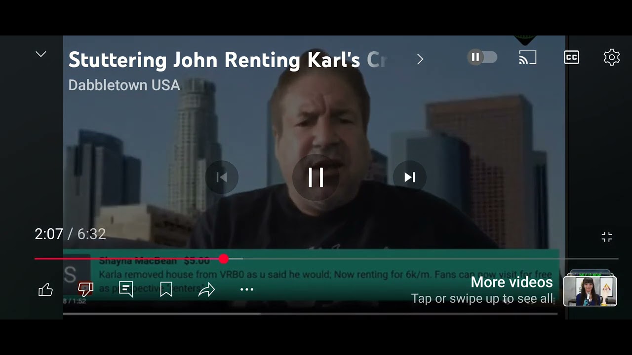 stuttering john is. a financial genius Lets hear what he thinks ...