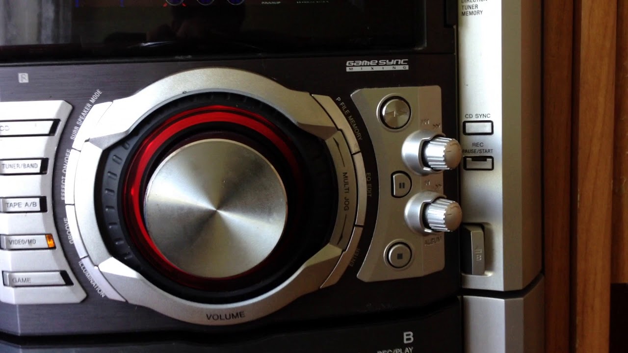 wieża sony MHC-GX9000 - YouTube